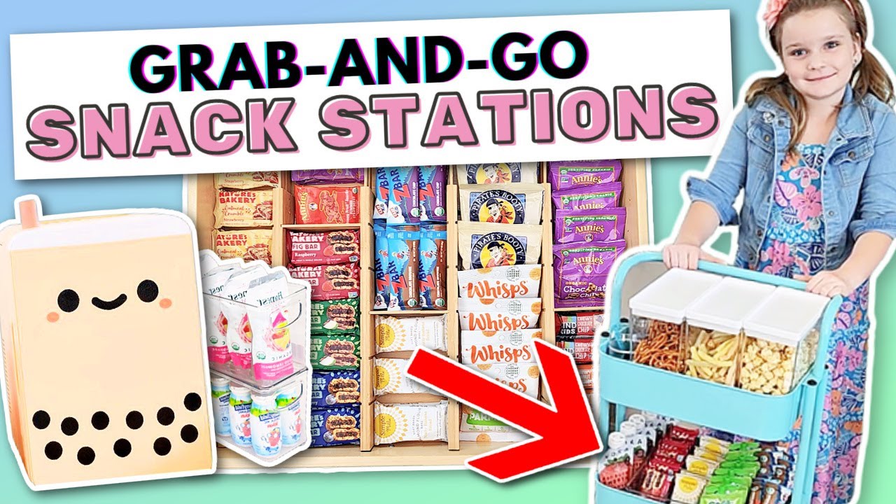 Build a REAL Snack Store in YOUR HOUSE?! Ultimate SNACK STATION ...