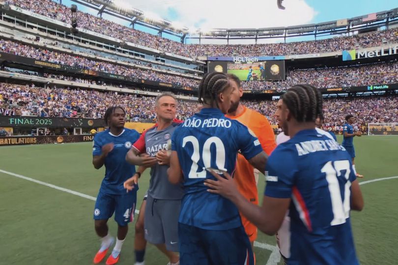Club World Cup mass brawl erupts as champions Chelsea and PSG players ...