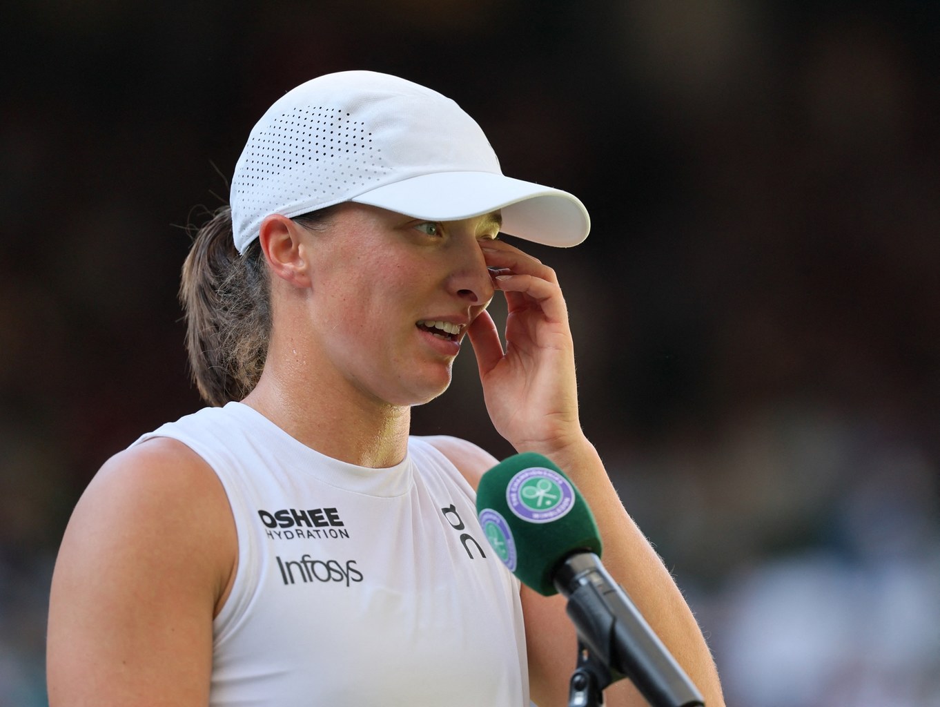 Tomasz Świątek zwrócił się do córki. Te słowa widzieli tylko nieliczni