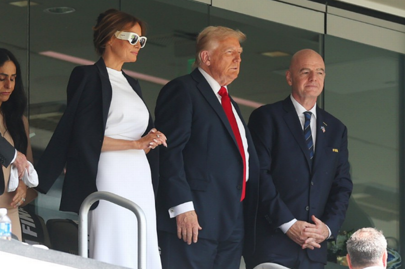Donald Trump booed at Club World Cup final as jumbotron forced to ...