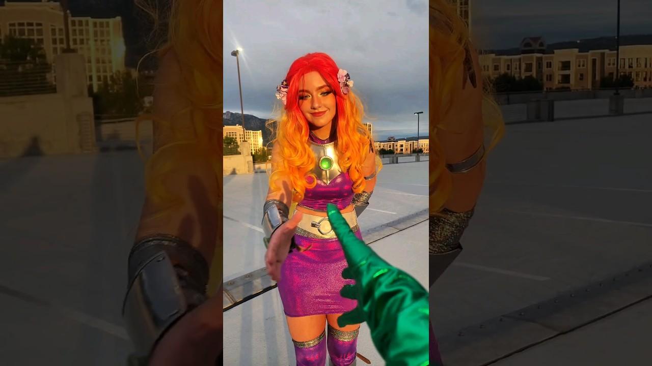 Shake My Hand In Character With Teen Titans! @raineemery @dajackies ...