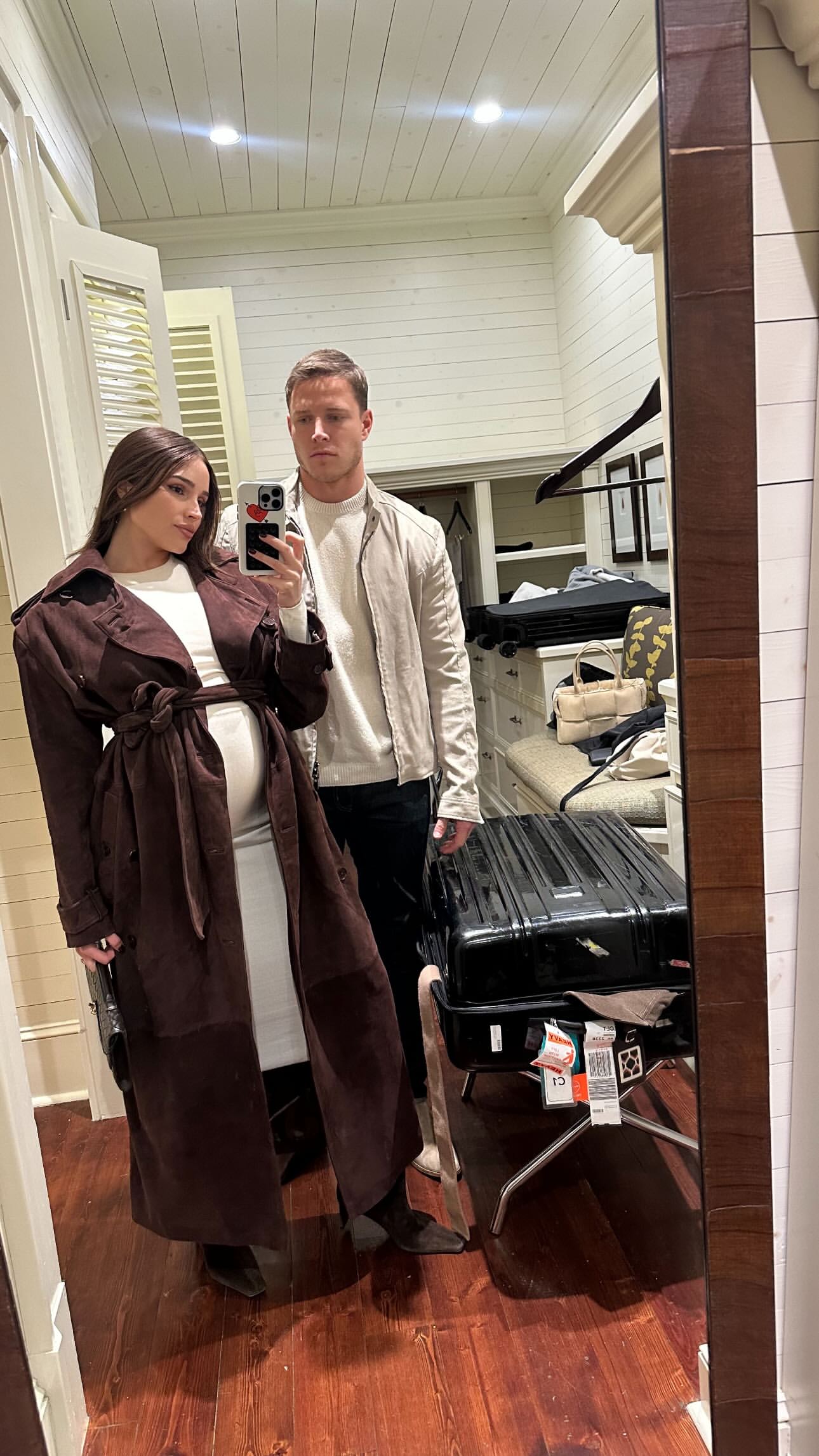 Olivia Culpo and Christian McCaffrey welcome their first baby, reveal ...
