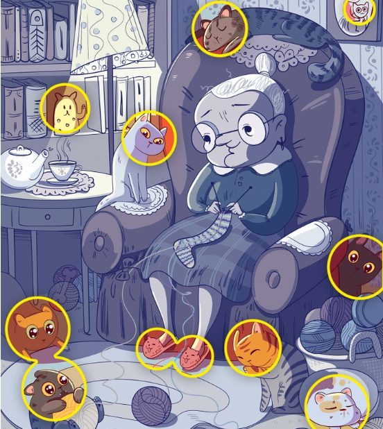 Challenge: Only a true animal lover can correctly spot the exact number ...