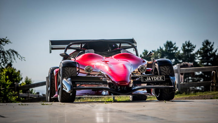 Quantum GP700 Hyper Car That Was Built In A Shed