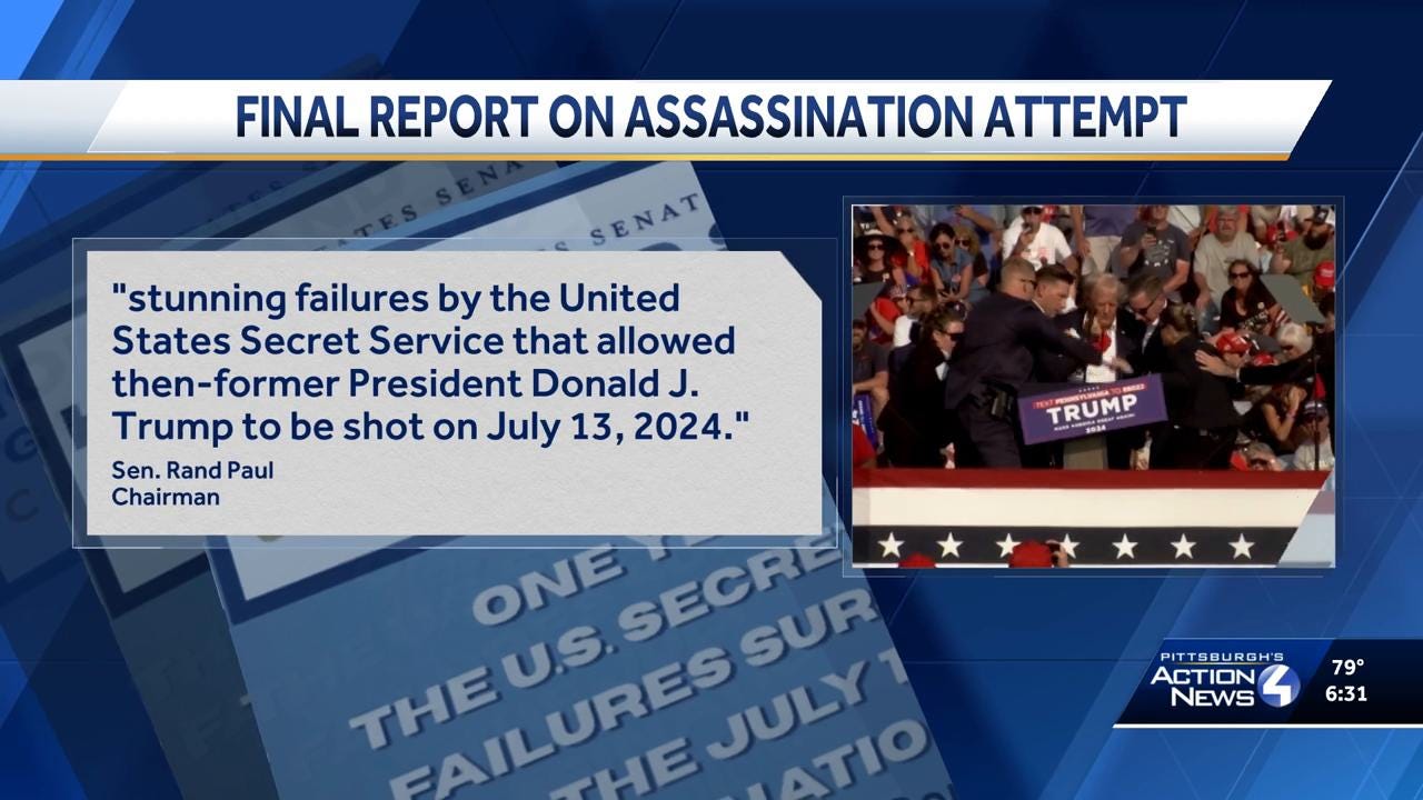 U.S. Senate Committee report details Secret Service failures in ...