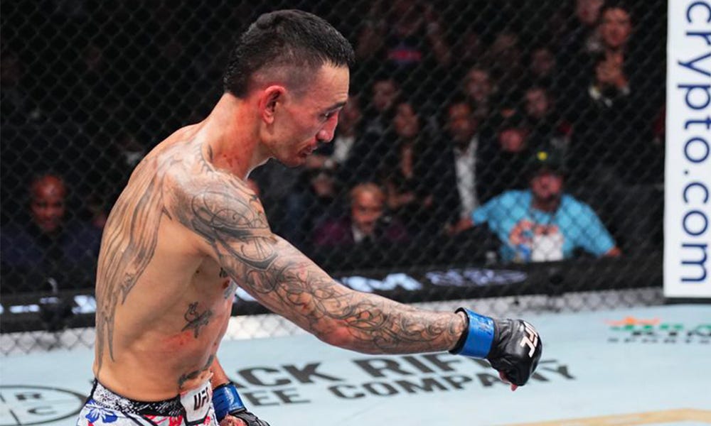 Max Holloway proud to legitimize BMF title but aims for ultimate prize