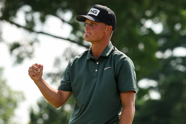Son of a chicken farmer shoots 61, erases 7-shot deficit in Kentucky to ...