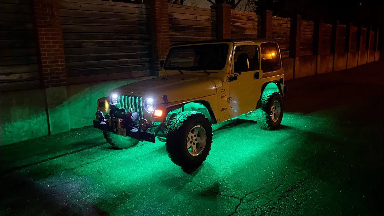 Jeep TJ Rock Light Install - Big Bird 2.0 Build