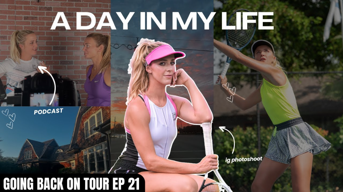 5AM Productive Day in the Life of a Professional Tennis Player ...