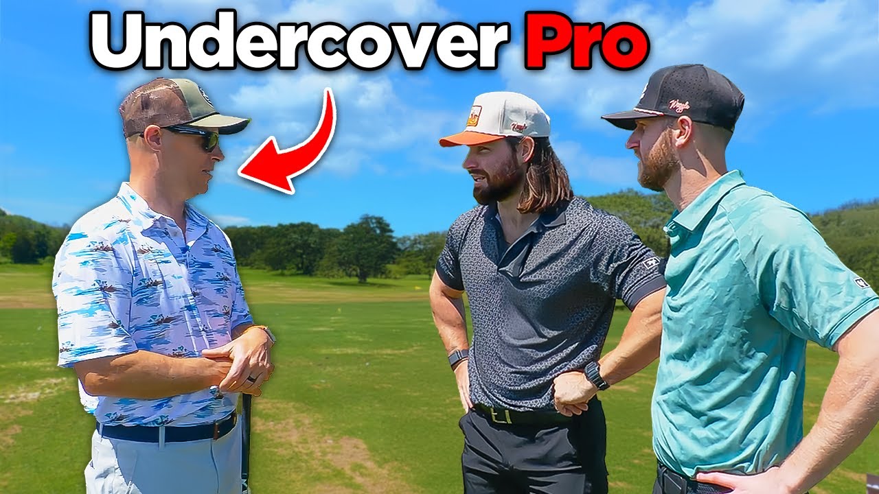 SANDBAGGING a Golfer with a Hidden 5X PGA TOUR WINNER...