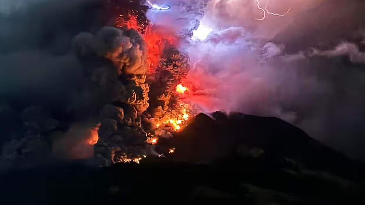 Volcano Eruption Triggers Tsunami Alert and Disrupts Flights in the Region