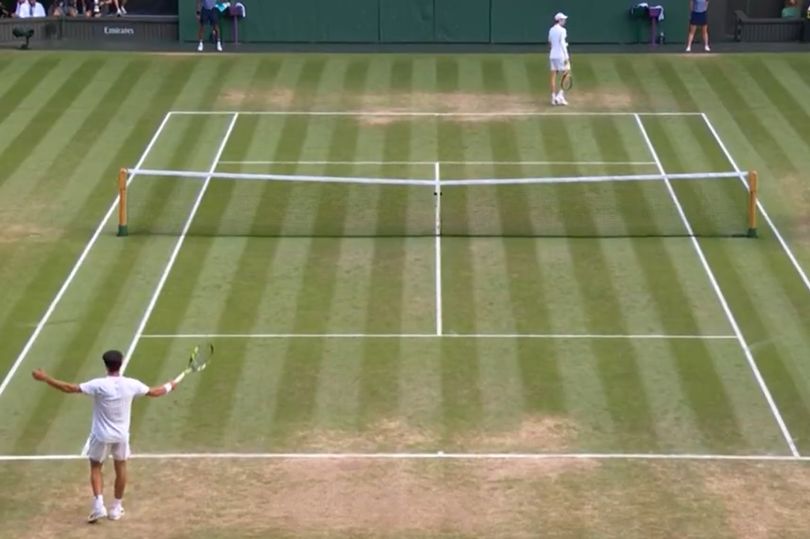 Wimbledon final halted as Jannik Sinner fumes and angry umpire ...