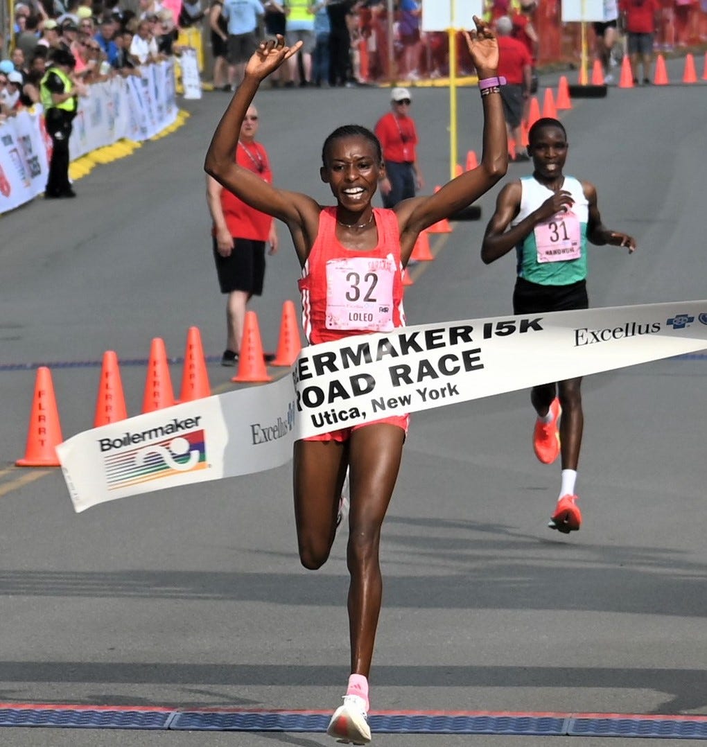 Korir repeats as 15K Boilermaker winner; New Hartford native wins women ...