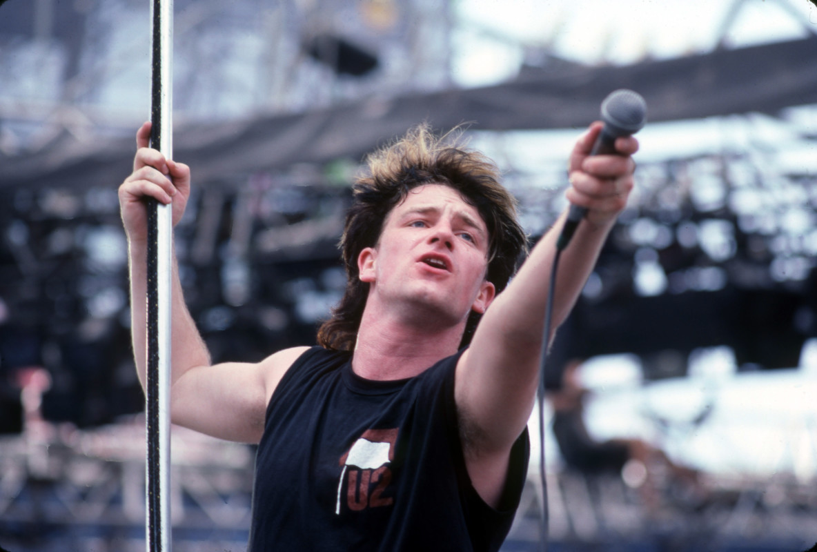 '80s Rock Icon Bono Cringes at Career-Defining Live Aid Moment: 'I Can ...