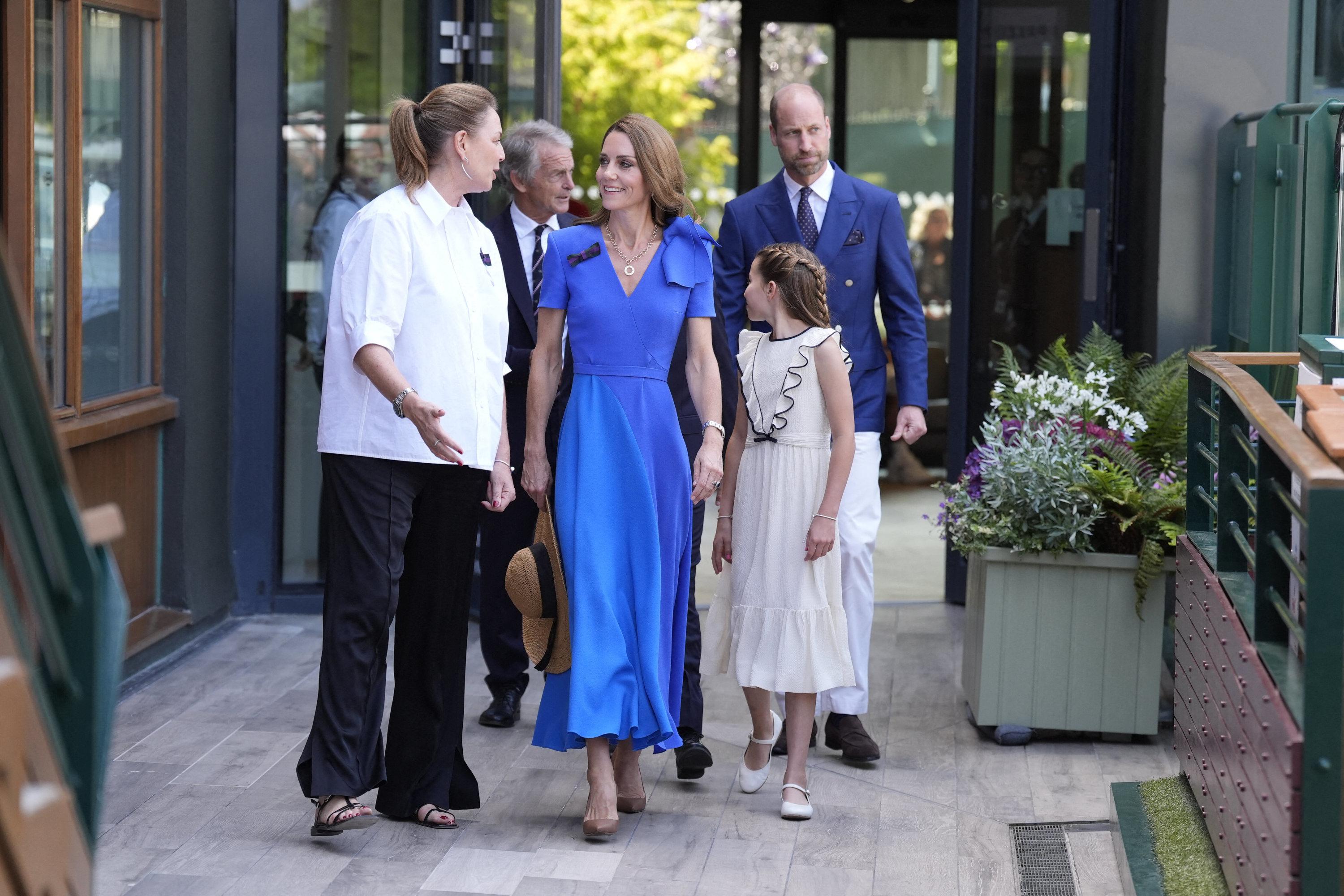 Kate Middleton et William à Wimbledon avec George et Charlotte : une ...