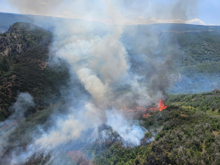 Black Canyon of the Gunnison South Rim Fire: More than 3,500 acres, 0% ...