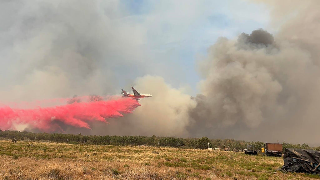 Deer Creek Fire, at almost 9,000 acres, nearing Colorado-Utah state line