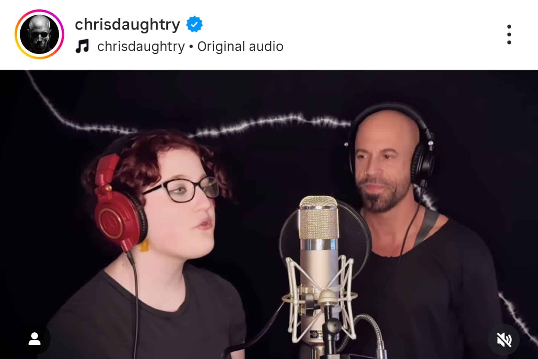 Chris Daughtry records duet with teenage daughter. ‘Such a joy to produce'