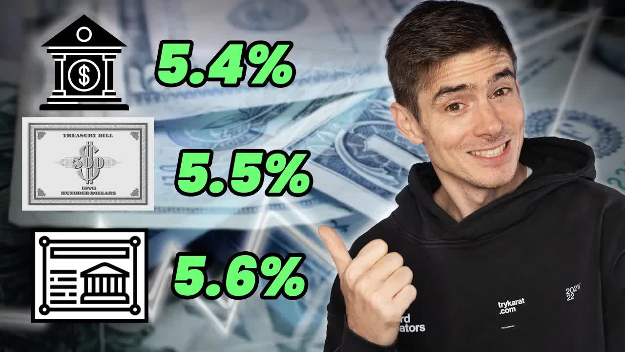 How to Get a HIGH Interest Rate on YOUR Money SAFELY (Banks, CD's T-Bills)