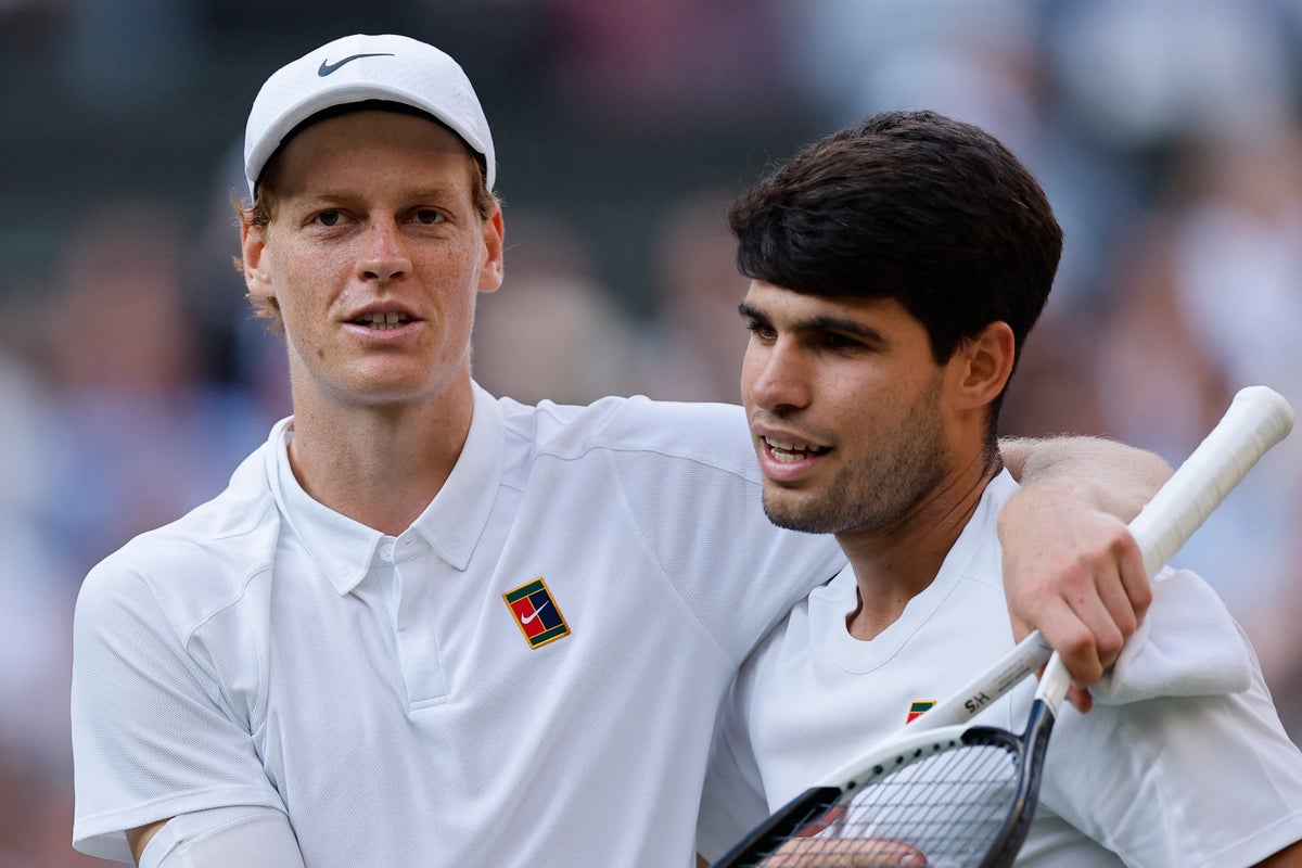 Alcaraz v Sinner live: Wimbledon men’s singles final result and ...