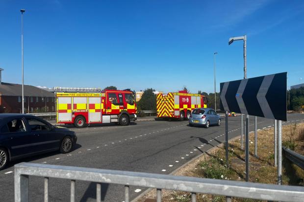 Nursling fire: Witness describes "chaos" as flames reach 20ft