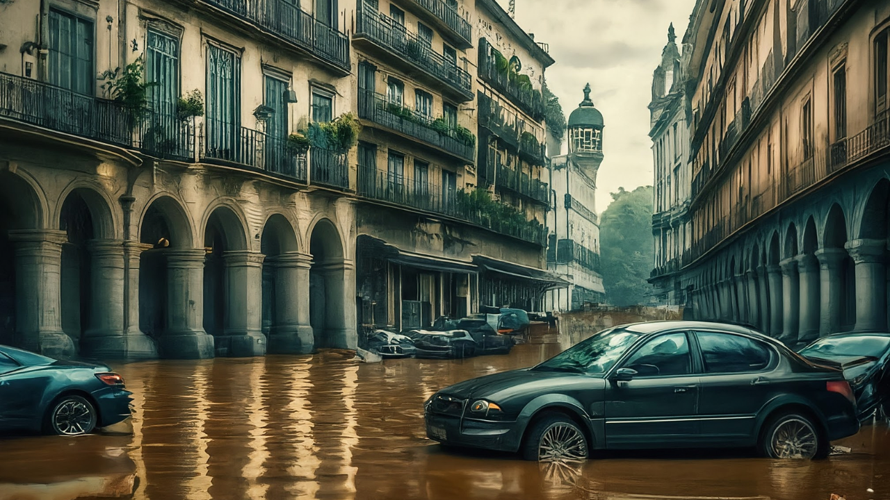 Spain floods: Two people missing as torrential rainfall strike Spain ...