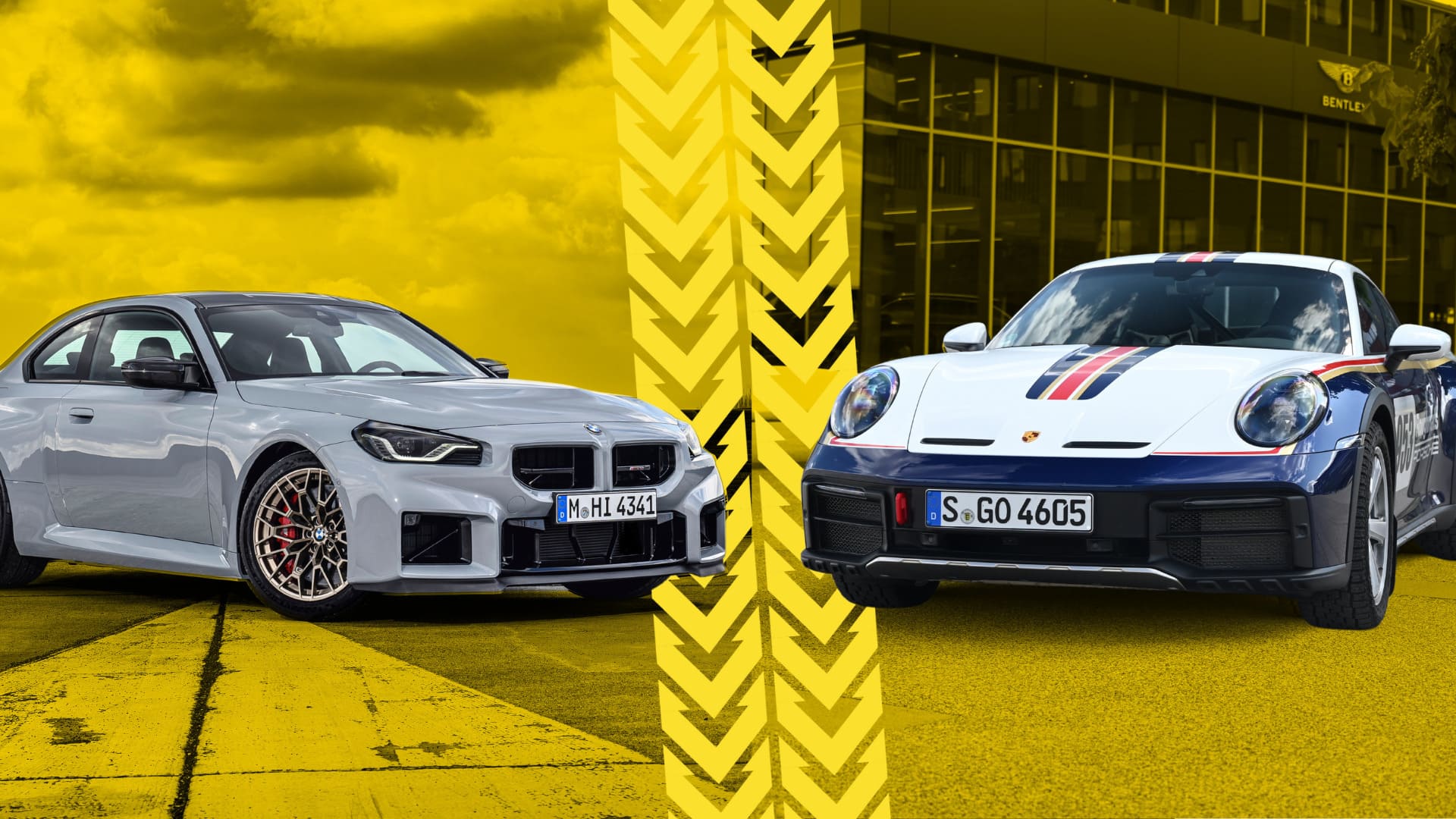 BMW M2 CS Versus Porsche 911 Dakar, Street Precision Meets Off Road Legend