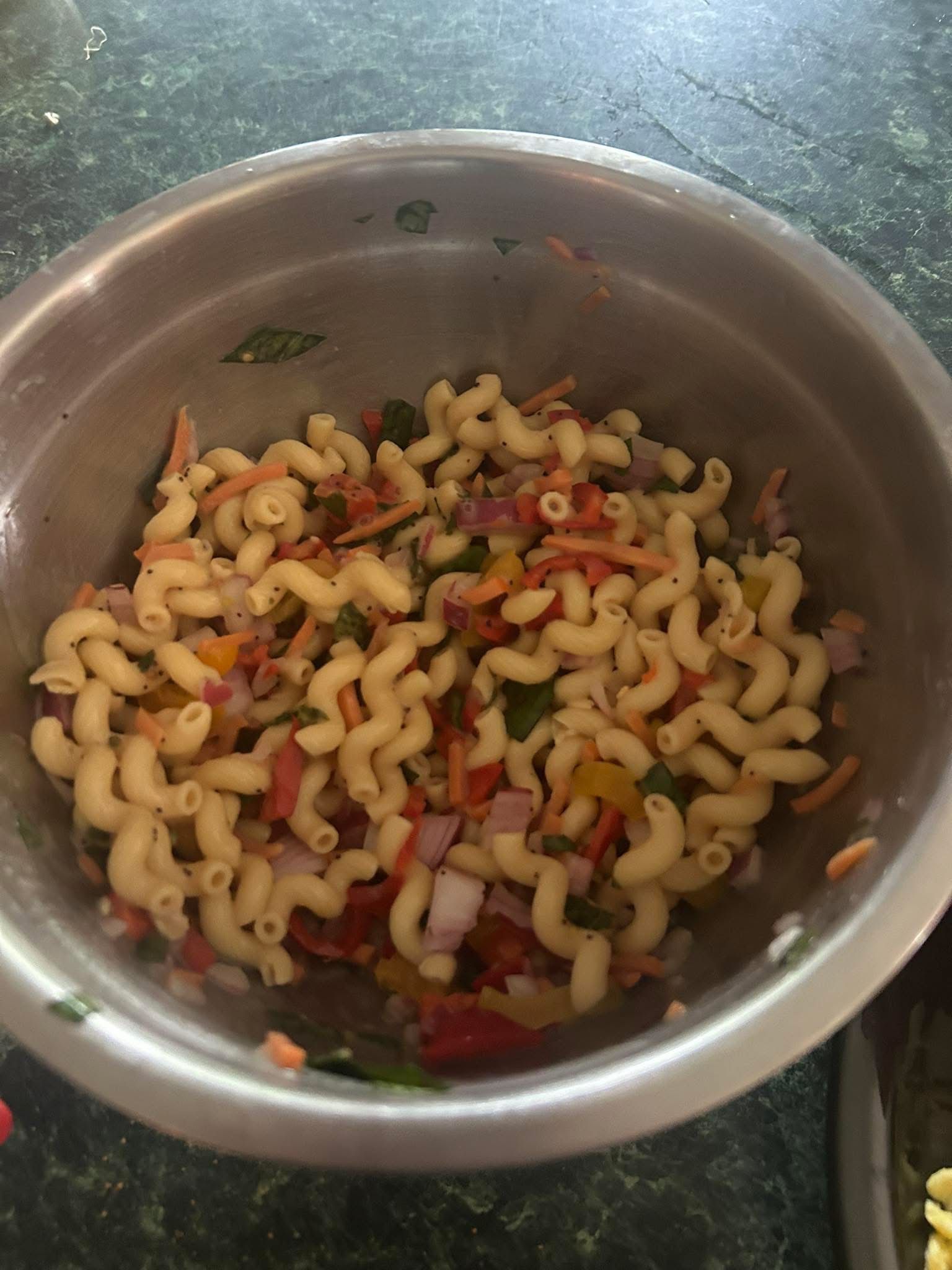 Very Veggie Pasta Salad