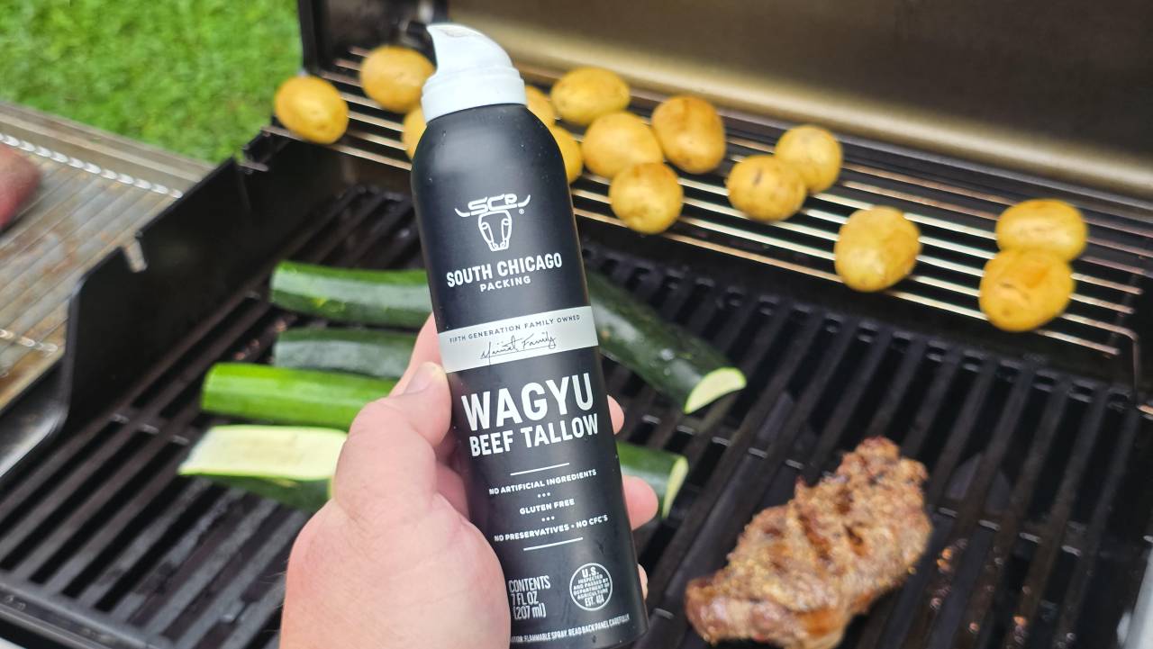 South Chicago Packing Wagyu Beef Tallow Spray Review: Premium Grilling ...