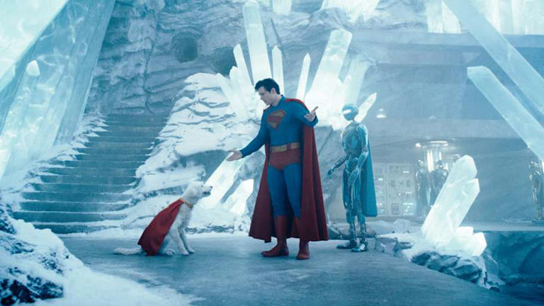 Superman shows us 'the real punk rock' in his new DC Universe movie