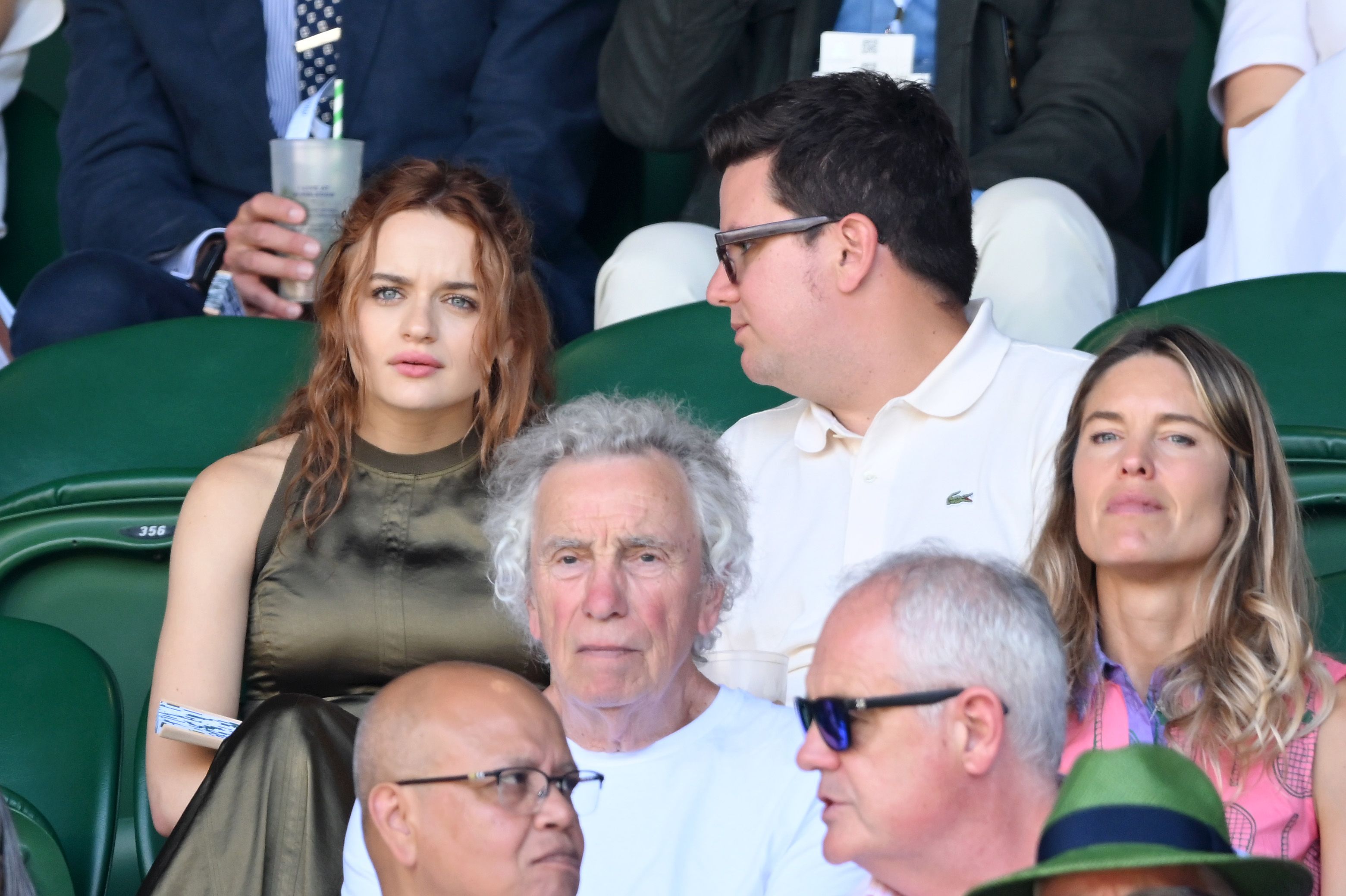 Joey King Shows Off Her New Red Hair at Wimbledon