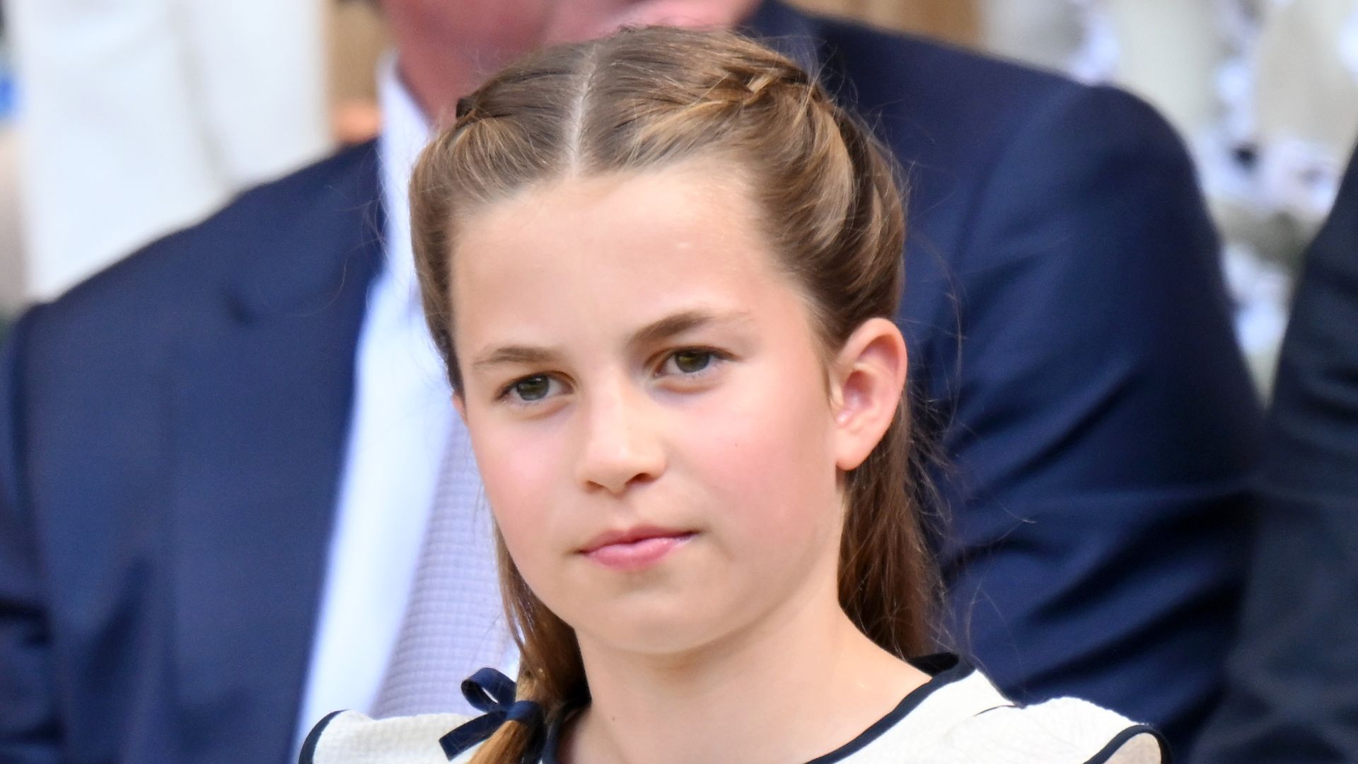 Princess Charlotte is so sweet in floaty sundress with neatest Rapunzel ...