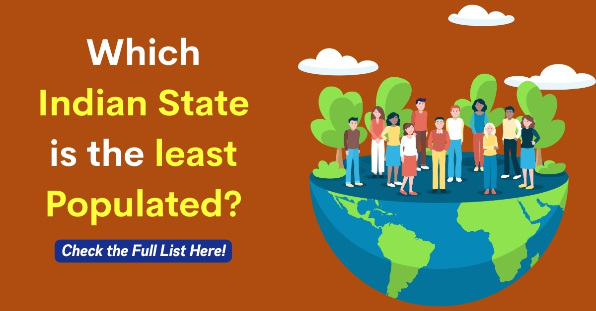 Which is India's least Populated State? List of Top 10 Least Densely ...