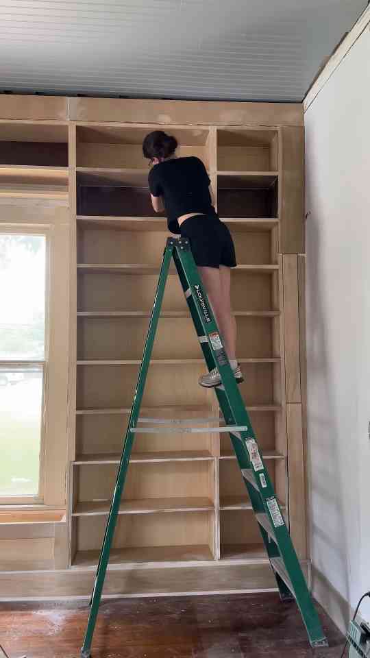 DIY Built-Ins Makeover: The Final Paint Reveal and Transformation