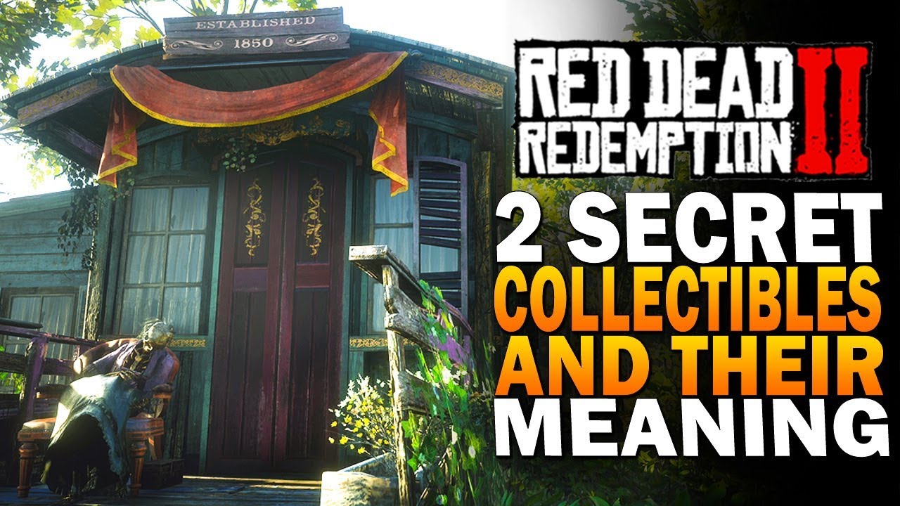 2 Secret Collectibles & Their Secret Meaning! Red Dead Redemption 2 ...