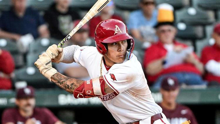 Arkansas shortstop Wehiwa Aloy picked by Baltimore Orioles in 2025 MLB ...