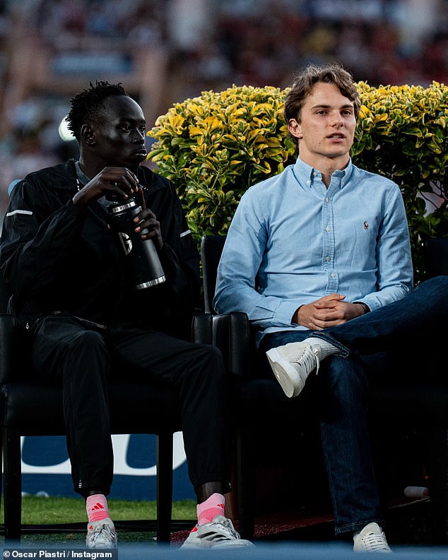 The two fastest Aussies link up in Monaco as Piastri supports Gout Gout ...