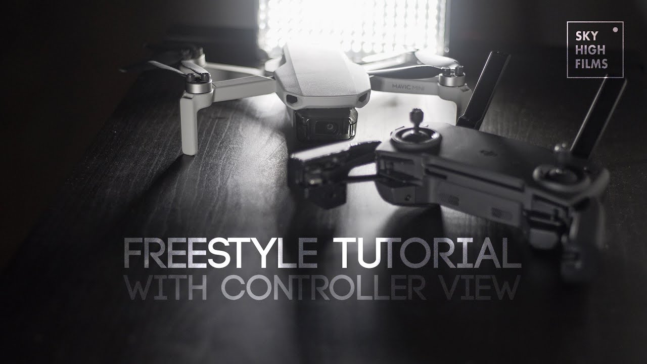 Mavic Mini Cine-Smooth Freestyle Flight Tutorial With Controller View