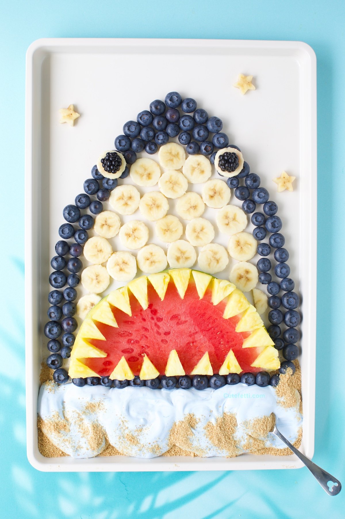 The Ultimate Shark Fruit Tray To Sink Your Teeth Into