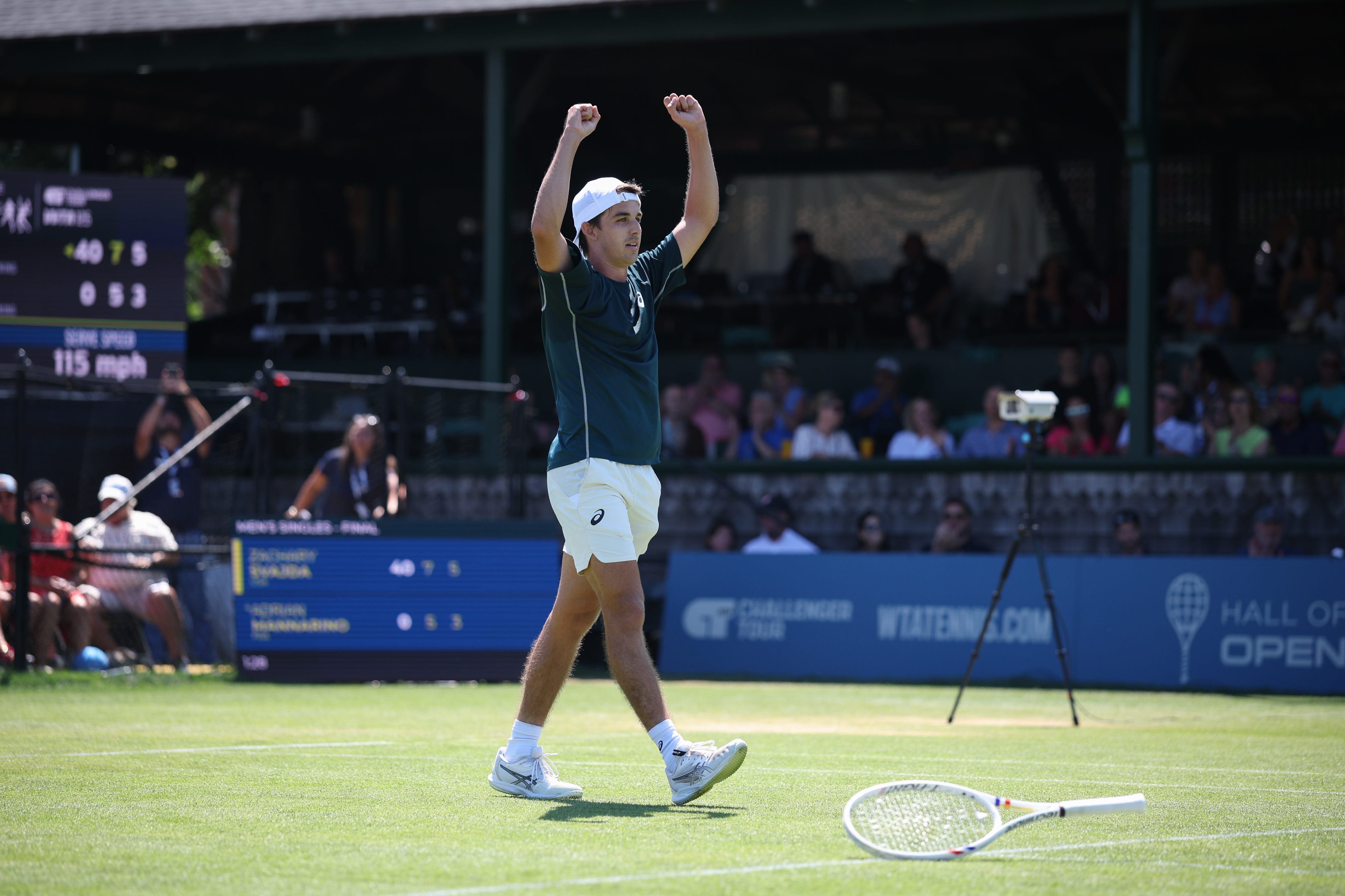 Svajda dominates to win Tennis Hall of Fame men's singles title — here ...