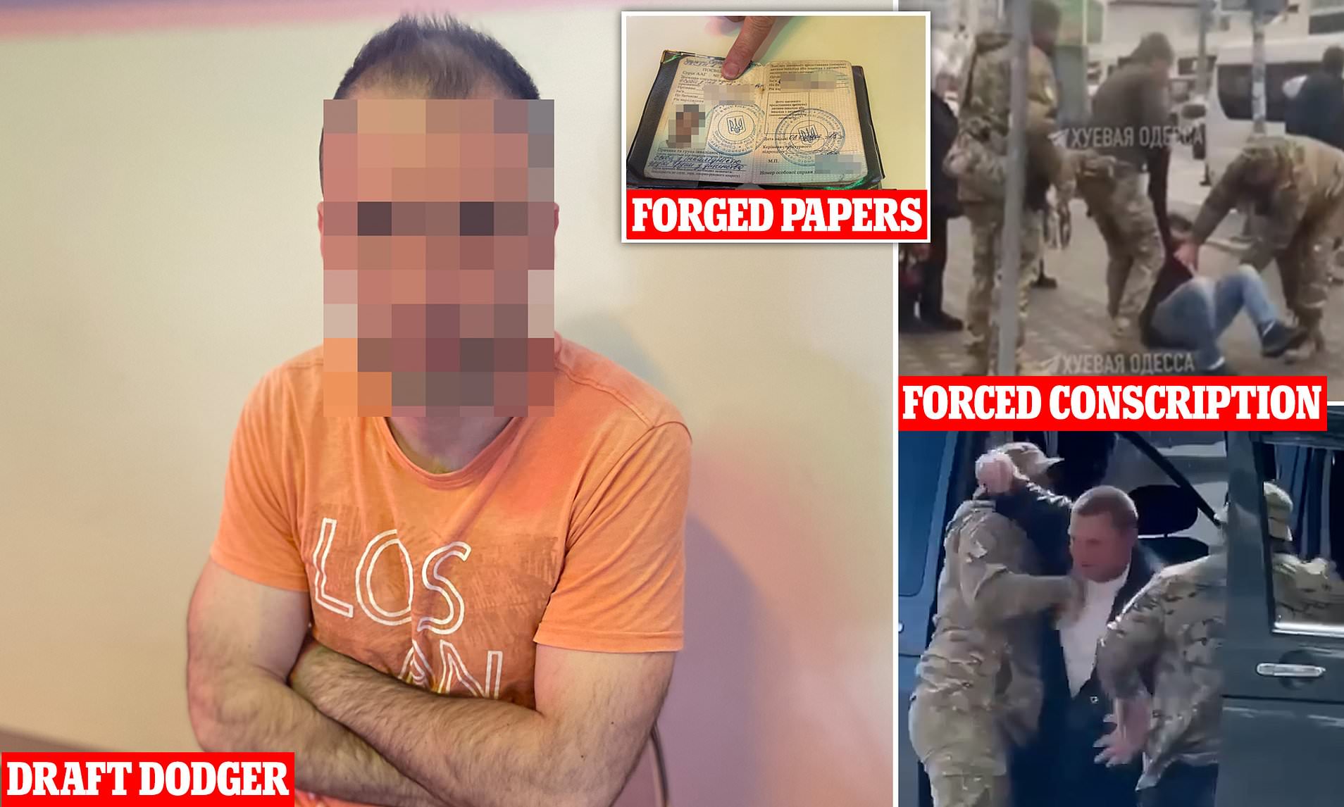 Secrets of the Ukrainian draft dodgers: Fighting-fit men reveal how ...