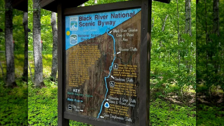 Michigan's Upper Peninsula Boasts A Scenic Byway With Waterfalls ...