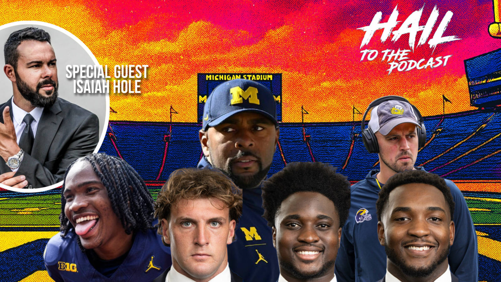 Michigan Football Summer with Isaiah Hole on Hail to the Podcast