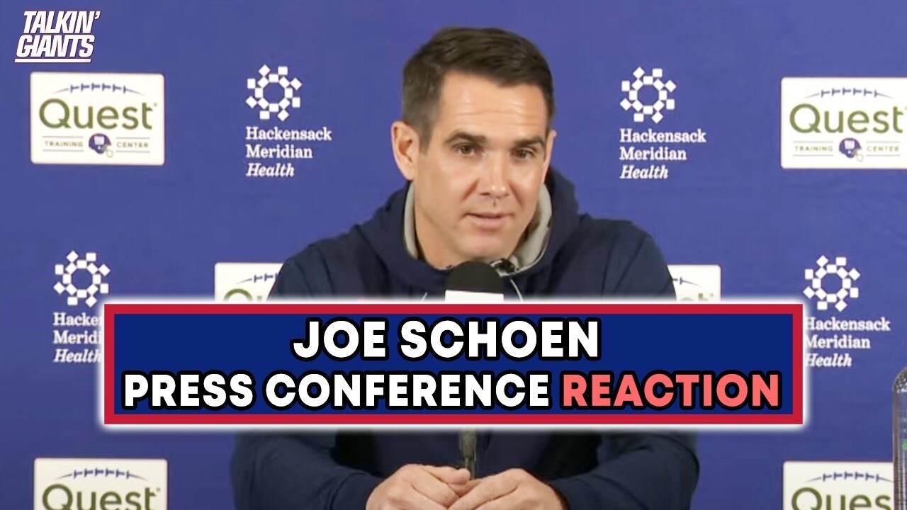 Joe Schoen Press Conference Reaction
