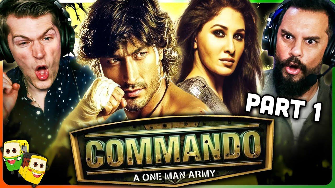 Commando : A One Man Army (part 1) Movie Reaction! | Vidyut Jammwal ...