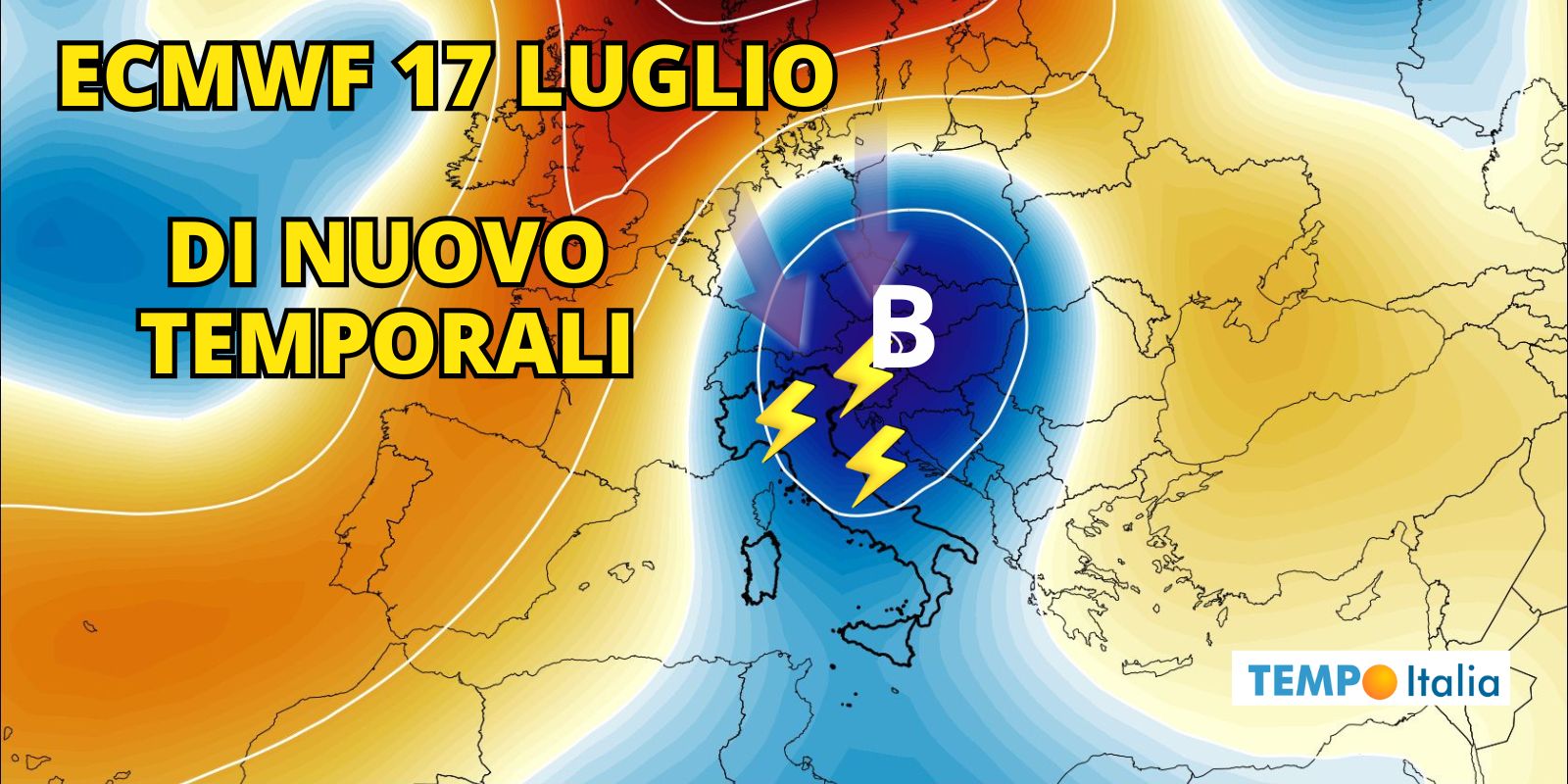 Previsioni Meteoi: torna il caldo, ma con un eccesso di temporali