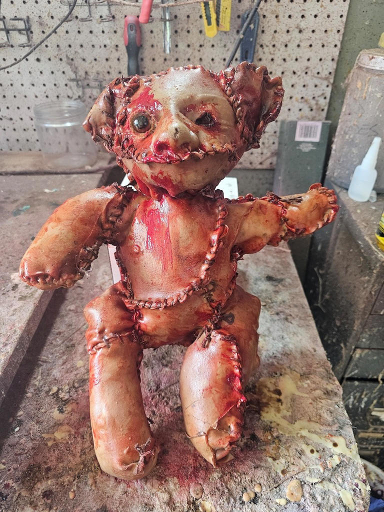 Teddy bear purportedly wrapped in human skin left on California ...