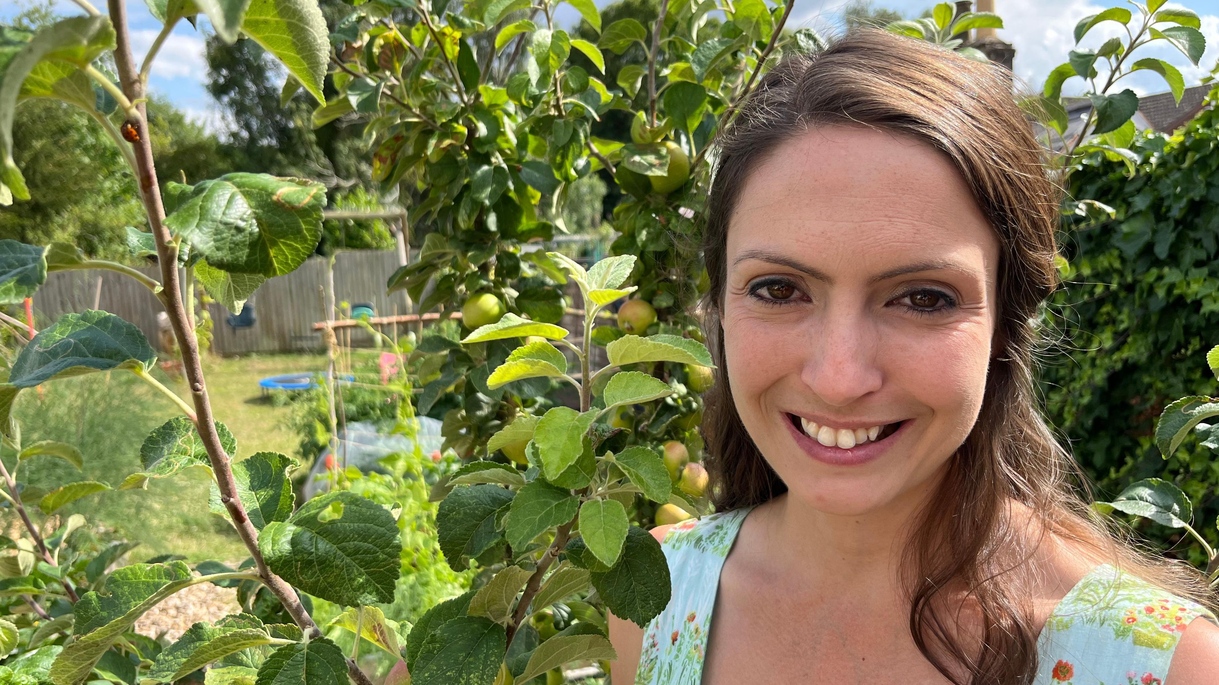 Community orchard in people's own front gardens
