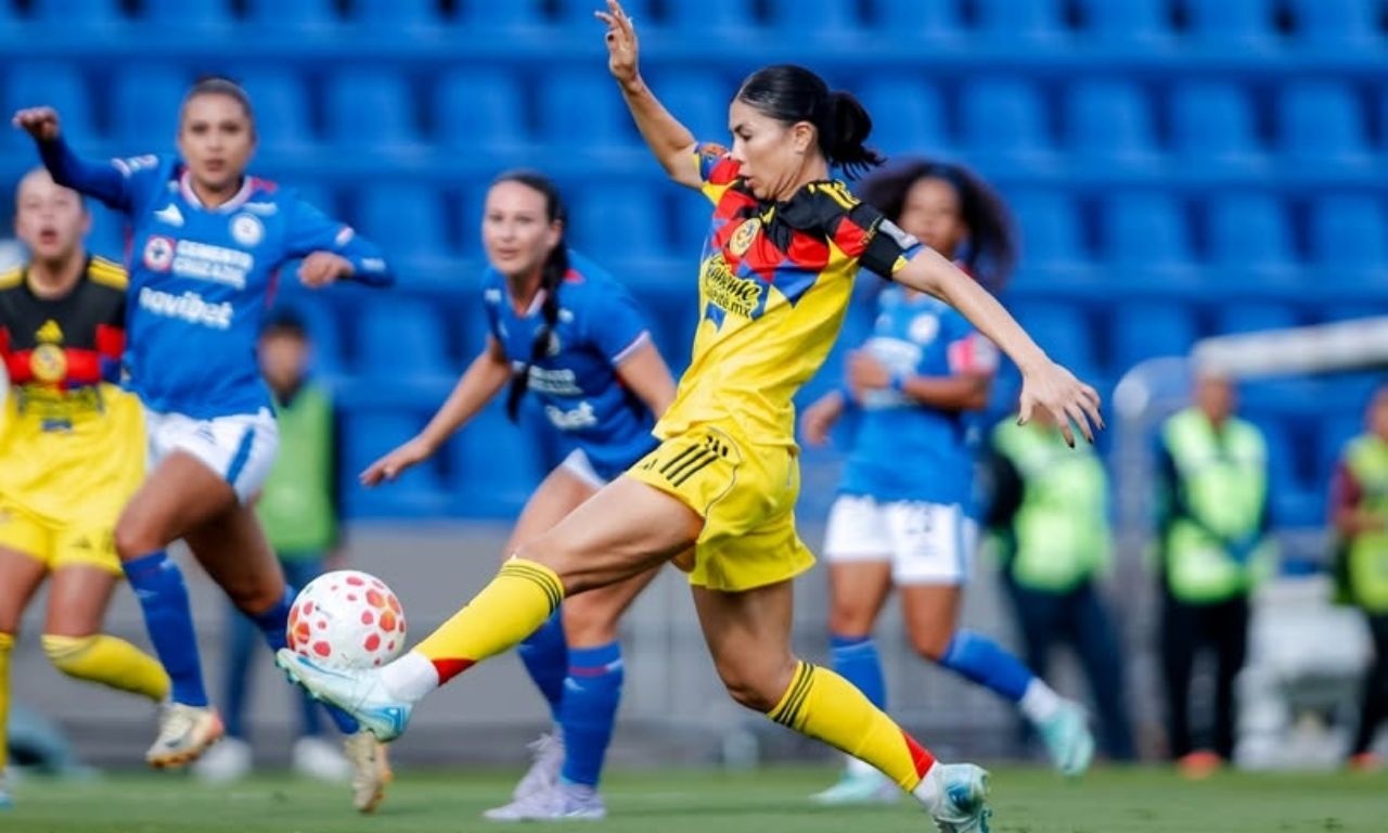 ¡Arrancan la temporada con victoria! Club América Femenil venció a Cruz ...