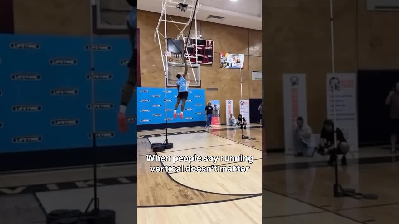 Insane vertical jump record